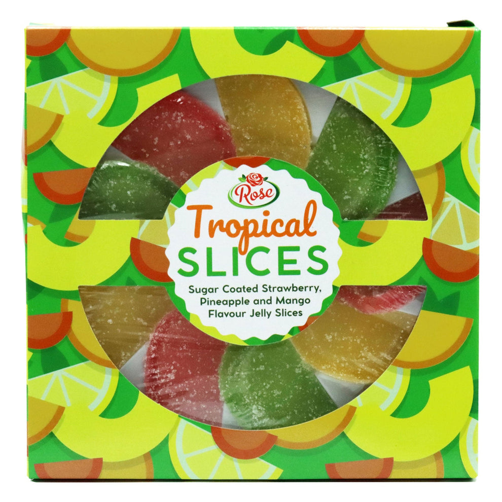 Rose Tropical Slices 90g Boxes – Sugar Coated Jelly Sweets – The Pantry ...