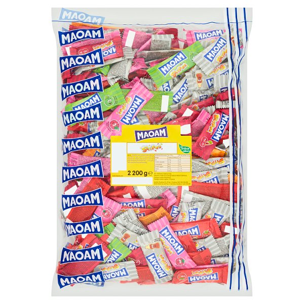 MAOAM Stripes Fruit & Cola Chewy Sweets Bulk Bag 2.2kg – The Pantry Basket