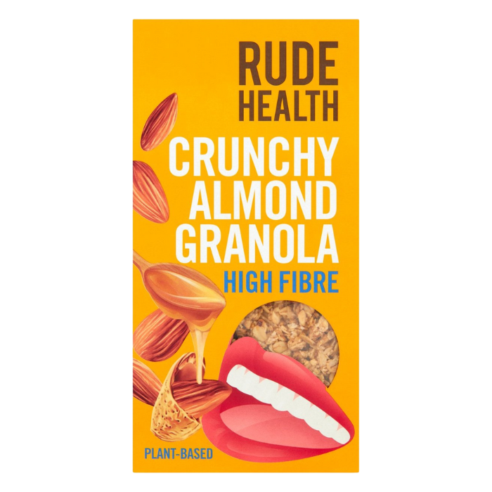 Rude Health Crunchy Almond Granola 400g – The Pantry Basket